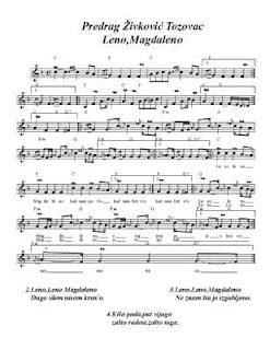 Scores for Balkan music Note za Harmoniku Violinu: Note Za Harmoniku ...