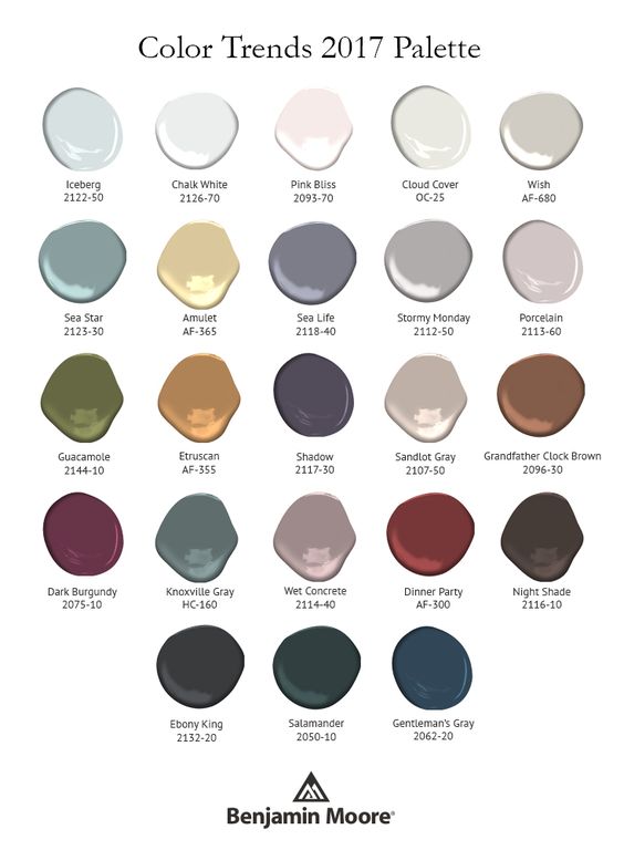 Benjamin Moore 2017 Color Trends and Color of the Year | Postcards from ... Benjamin Moore 2017 Color Trends and Color of the Year | Postcards from ...