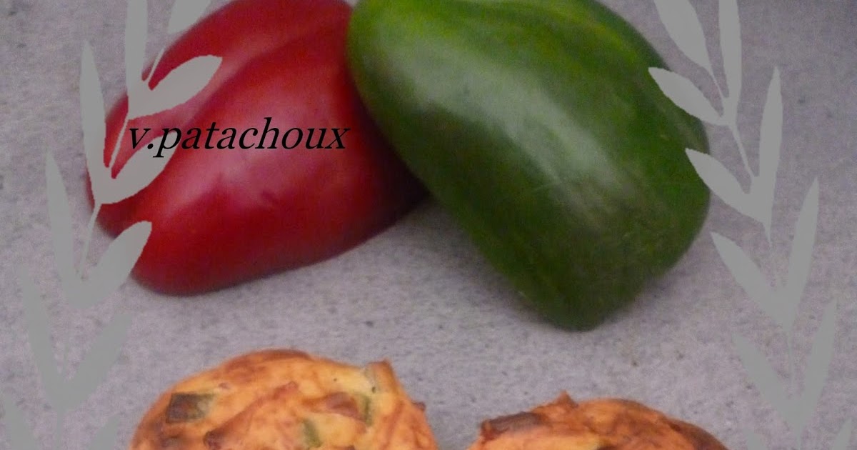 v.patachoux: moelleux aux poivrons et jambon