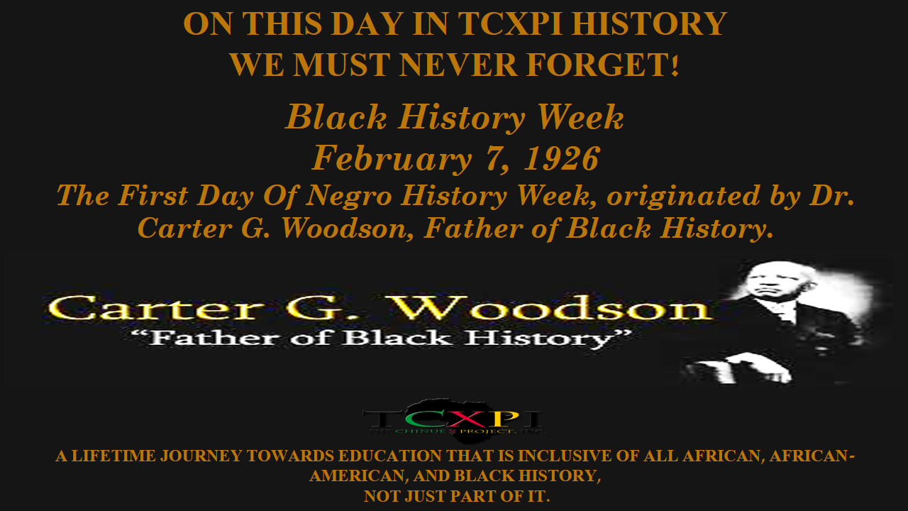 TCXPI An Afrocentric Educational Resource Service : On This Day In ...