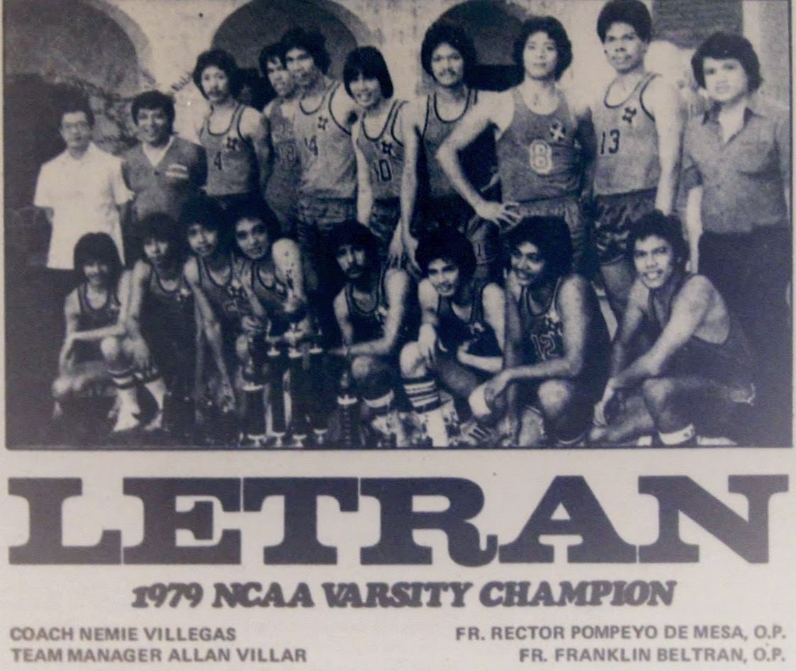 RP Basketball Photos & Articles: Letran Knights is '79 NCAA champs