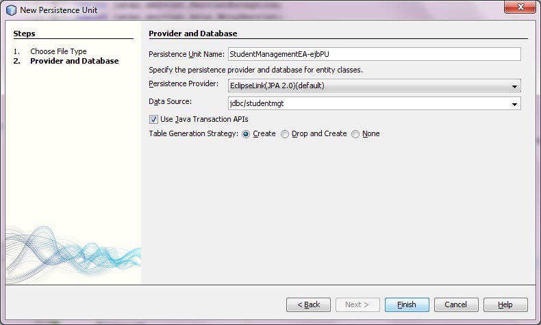 EJB3 and JPA step by step tutorial using NetBeans - CodesStore