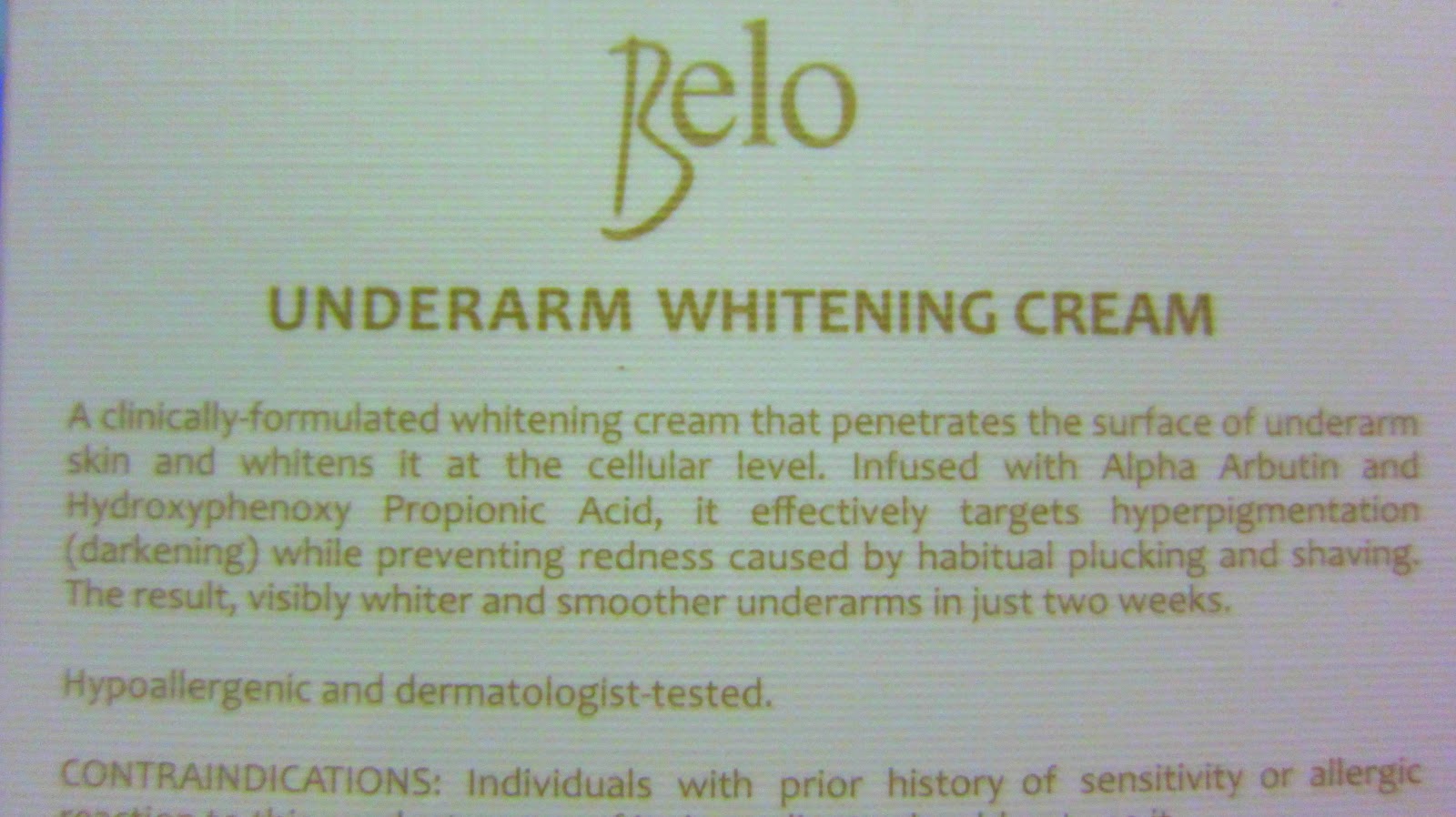 BELO UNDERARM WHITENING CREAM REVIEW | callmekristine