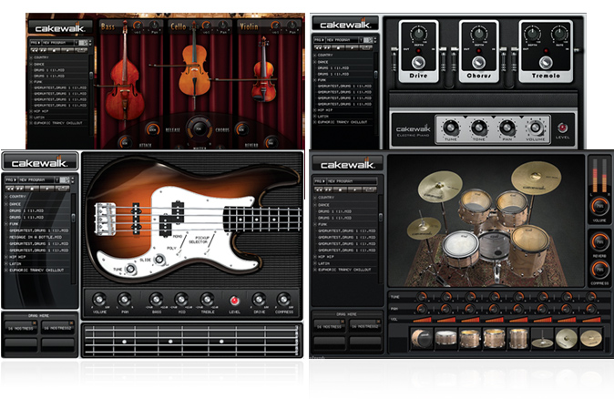 أستوديو متكامل: Cakewalk Studio Instruments VSTi v1.0 و بإحترافية