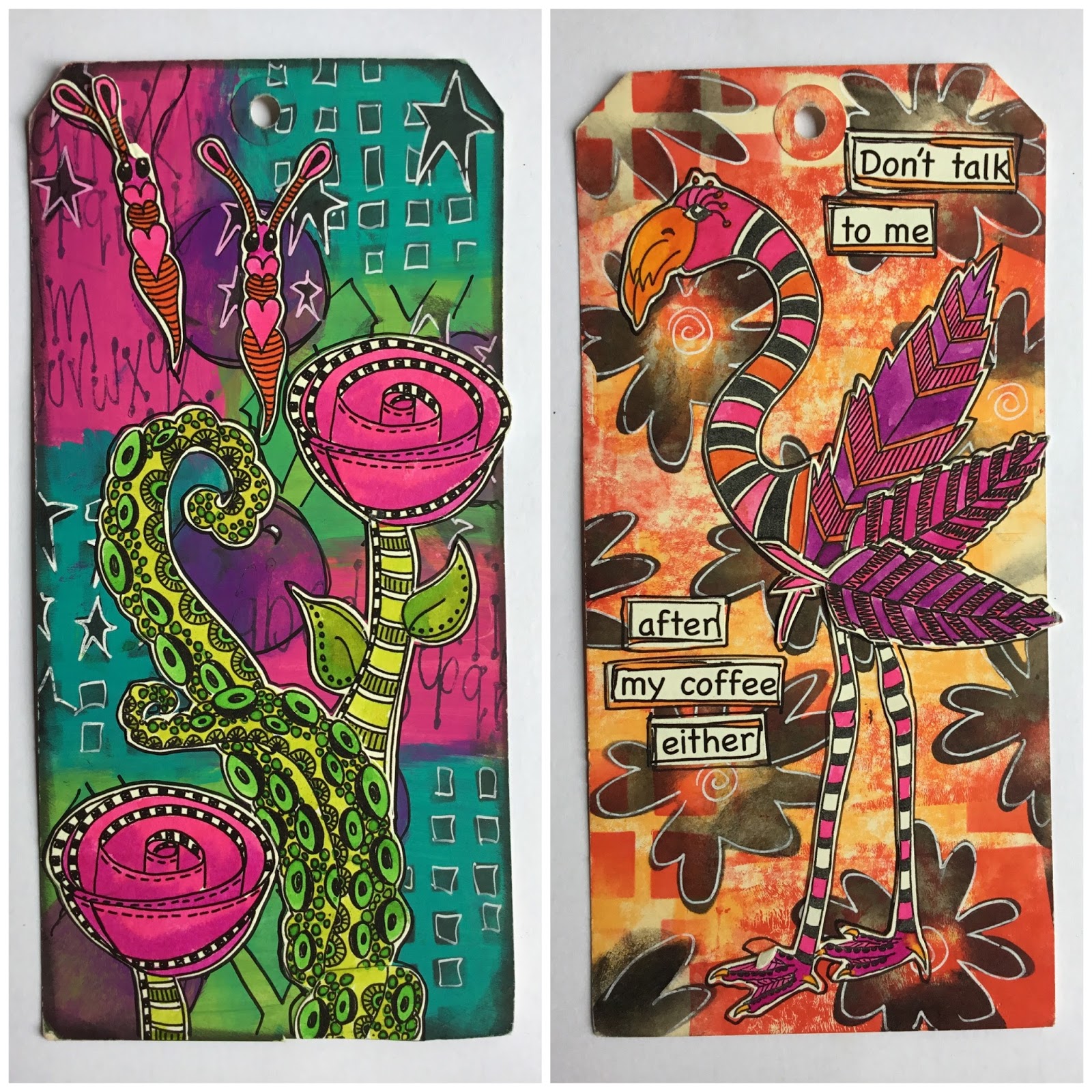 Dylan's Blog: New Dylusions Stamp Samples