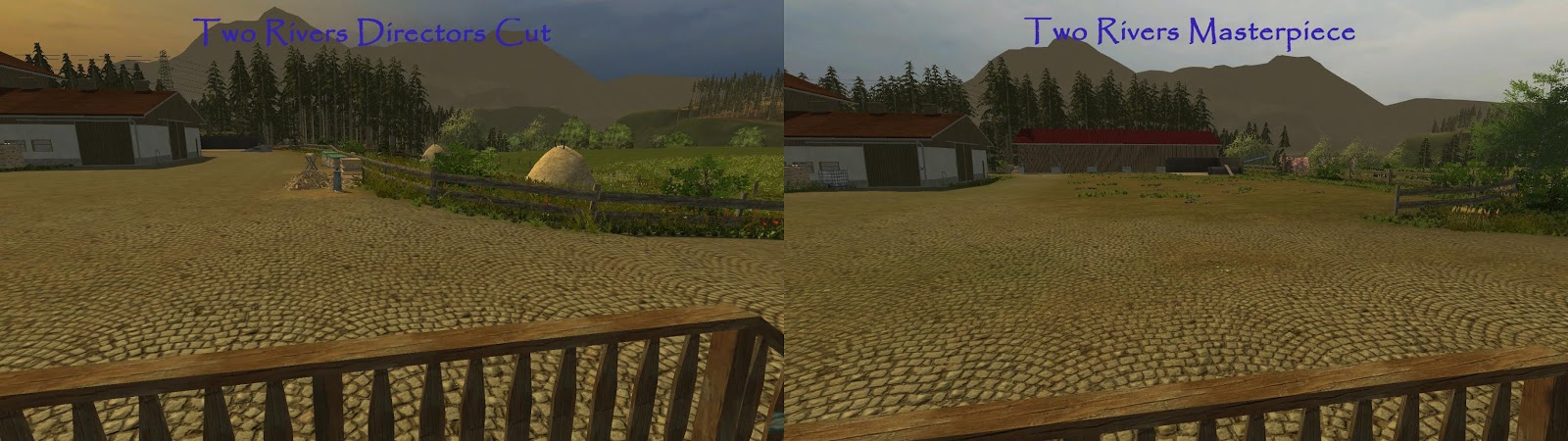 Two Rivers Masterpiece Map: Comparing