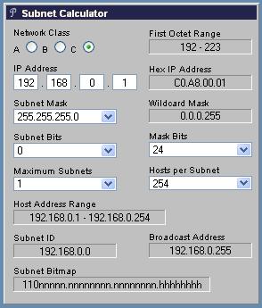 Víctor Manuel en las Redes de Computadores.: ip subnet calculator ...