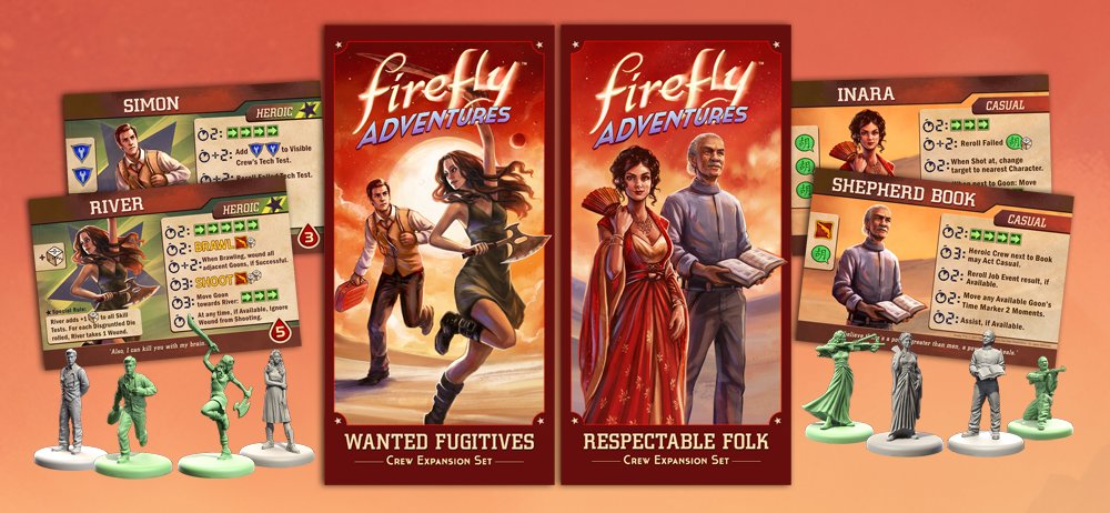 Wargame News and Terrain: Gale Force Nine: New Firefly Adventures ...