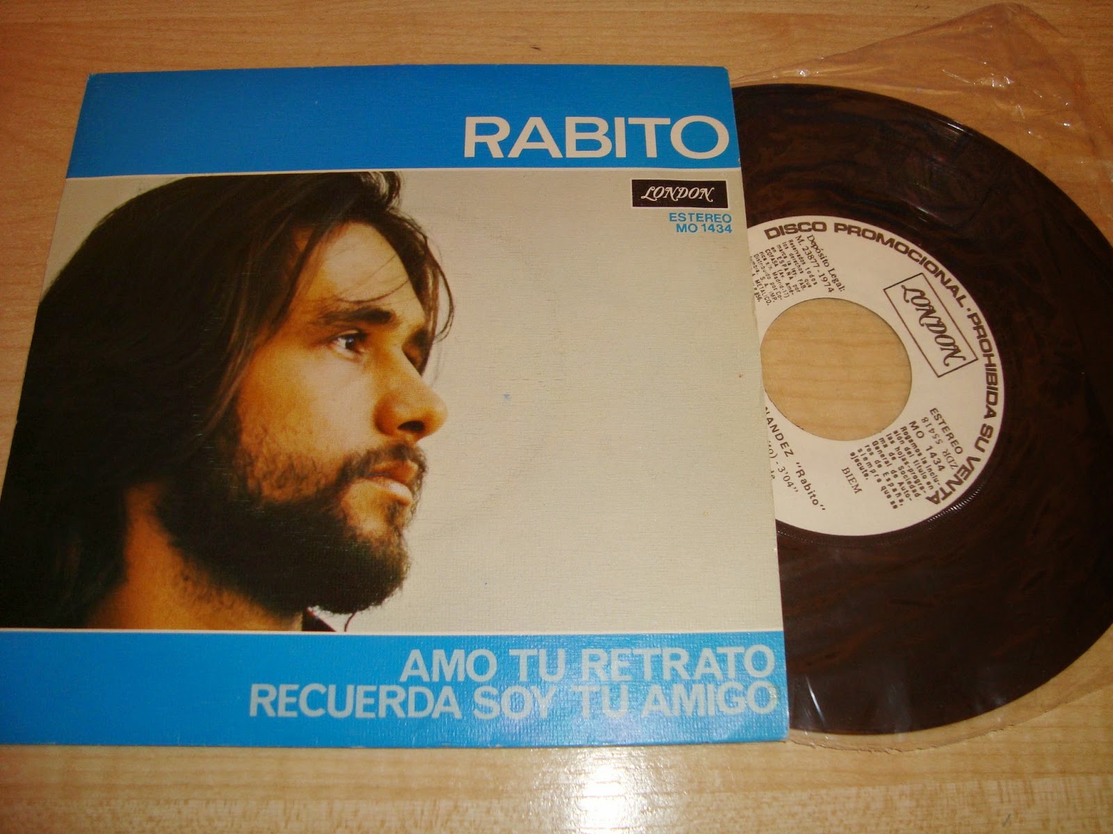RABITO (JUAN CARLOS FERNANDEZ) 45 RPM ~ EL RINCON DE SEGUNDA MANO