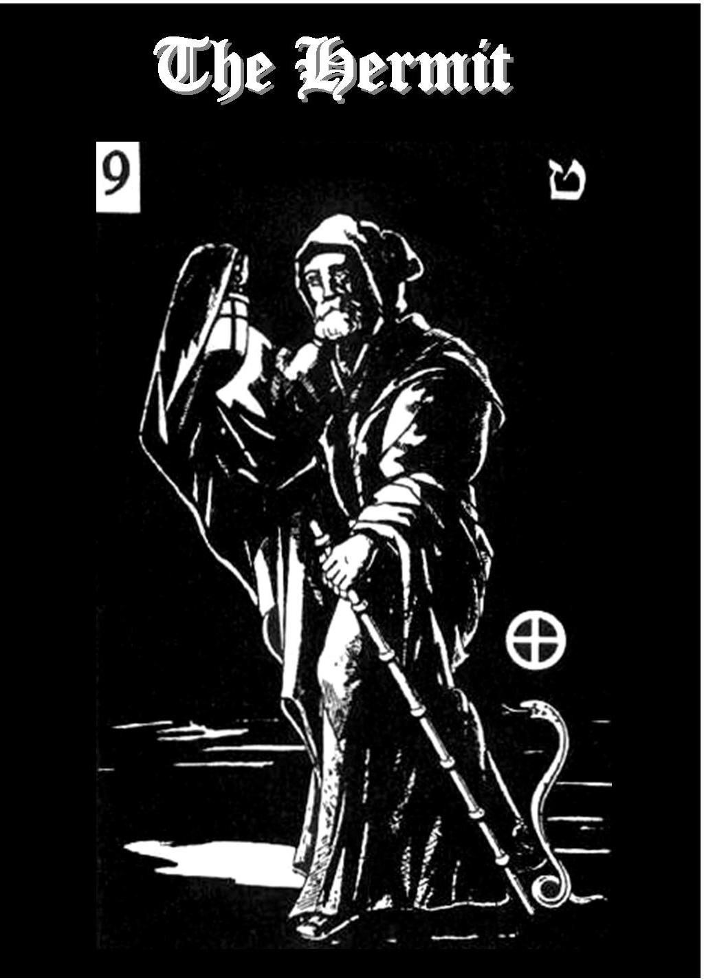 the tarot serie: 9 - THE HERMIT