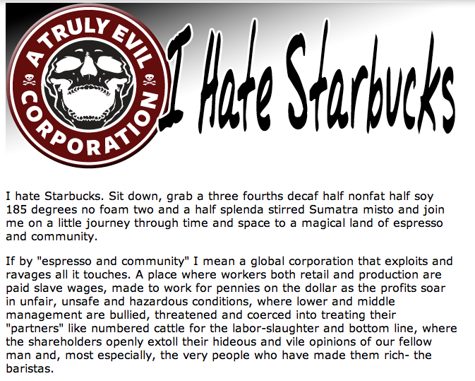 Honours Year Blog: Anti-branding communities