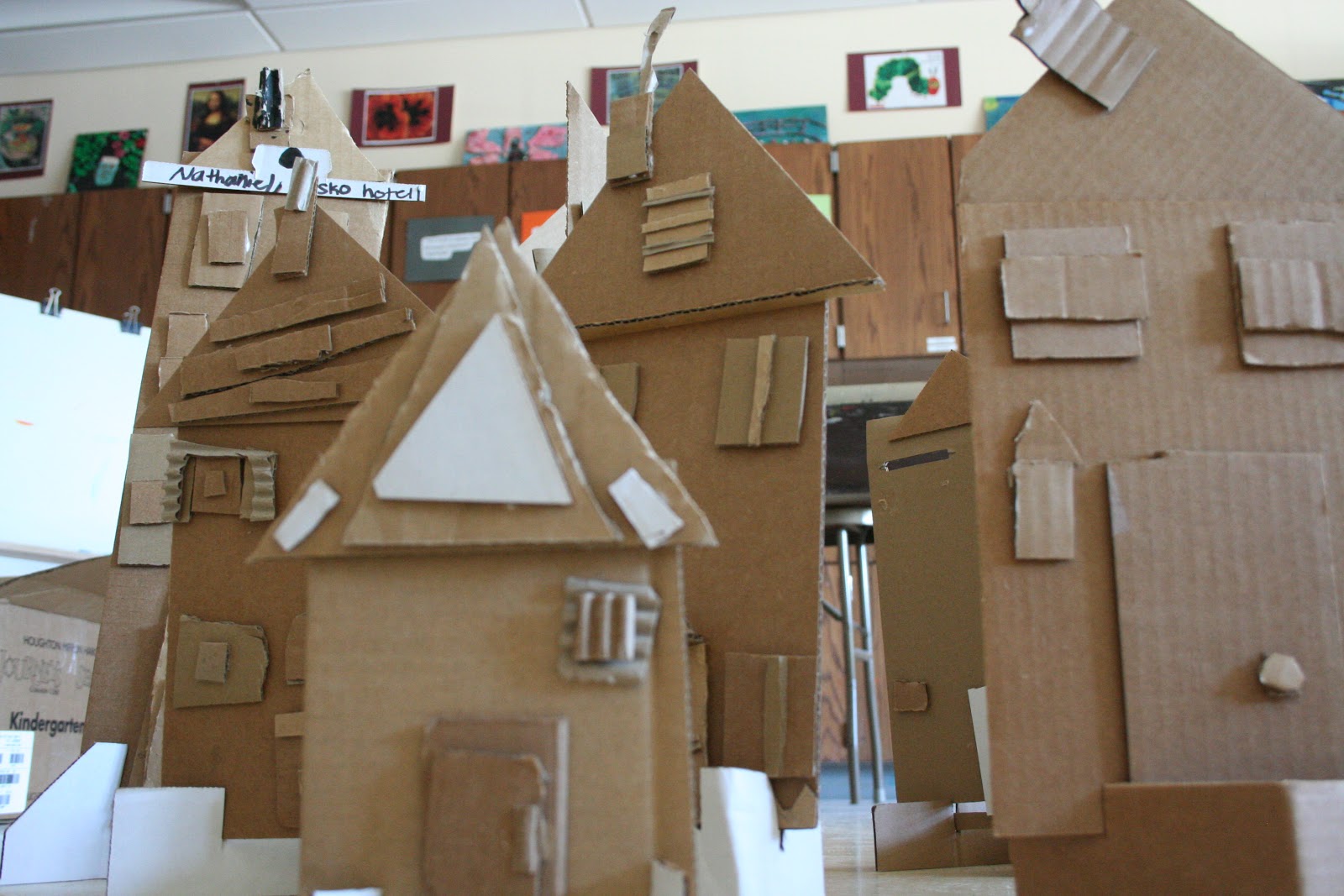 Cardboard Art Projects Kindergarten
