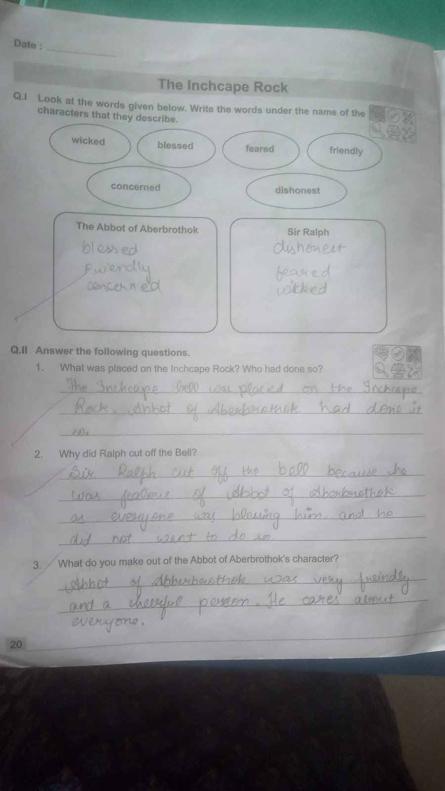 English W/B The Inchcape Rock