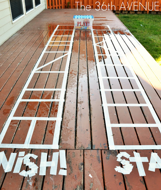 Kid Activities – Backyard Giant Game Board | The 36th AVENUE