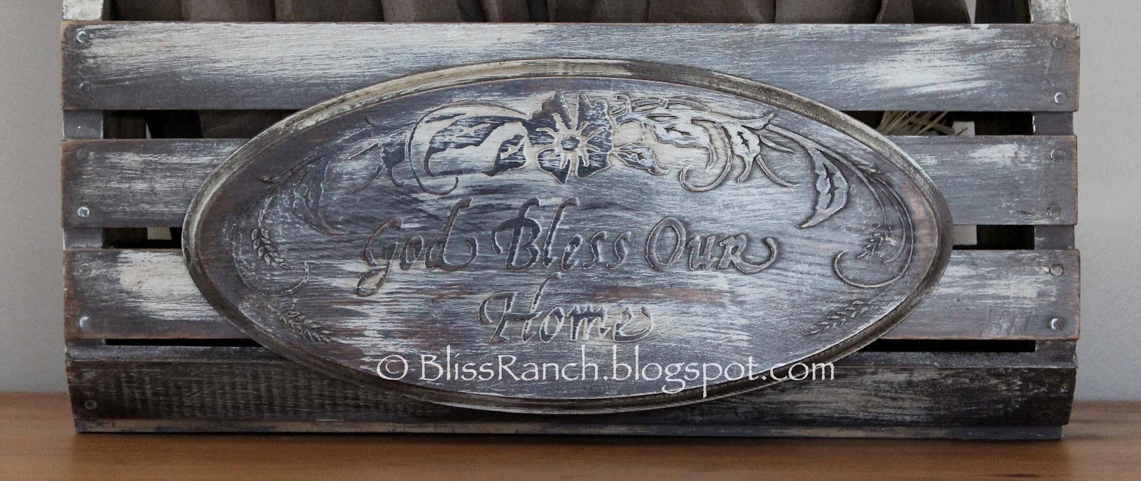 Bliss Ranch: Slat Box Project & CeCe Caldwell Paint