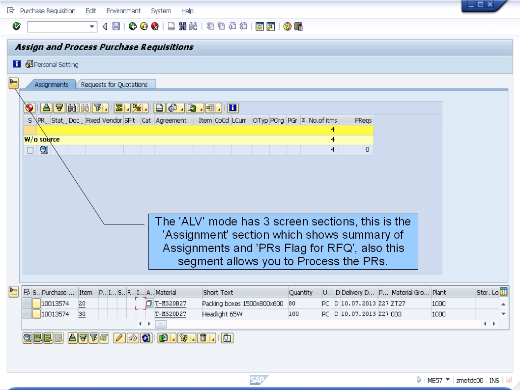 青蛙SAP分享 Froggy's SAP insights: MM Process RFQ using ALV in ME57
