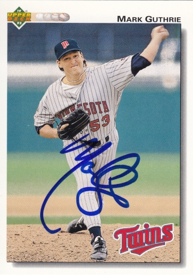Daily Autograph: Mark Guthrie