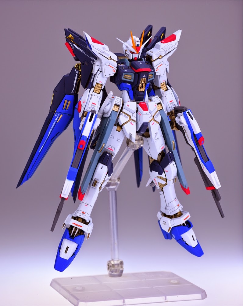 Custom Build: RG 1/144 ZGMF-X20A Strike Freedom Gundam "Detailed ...