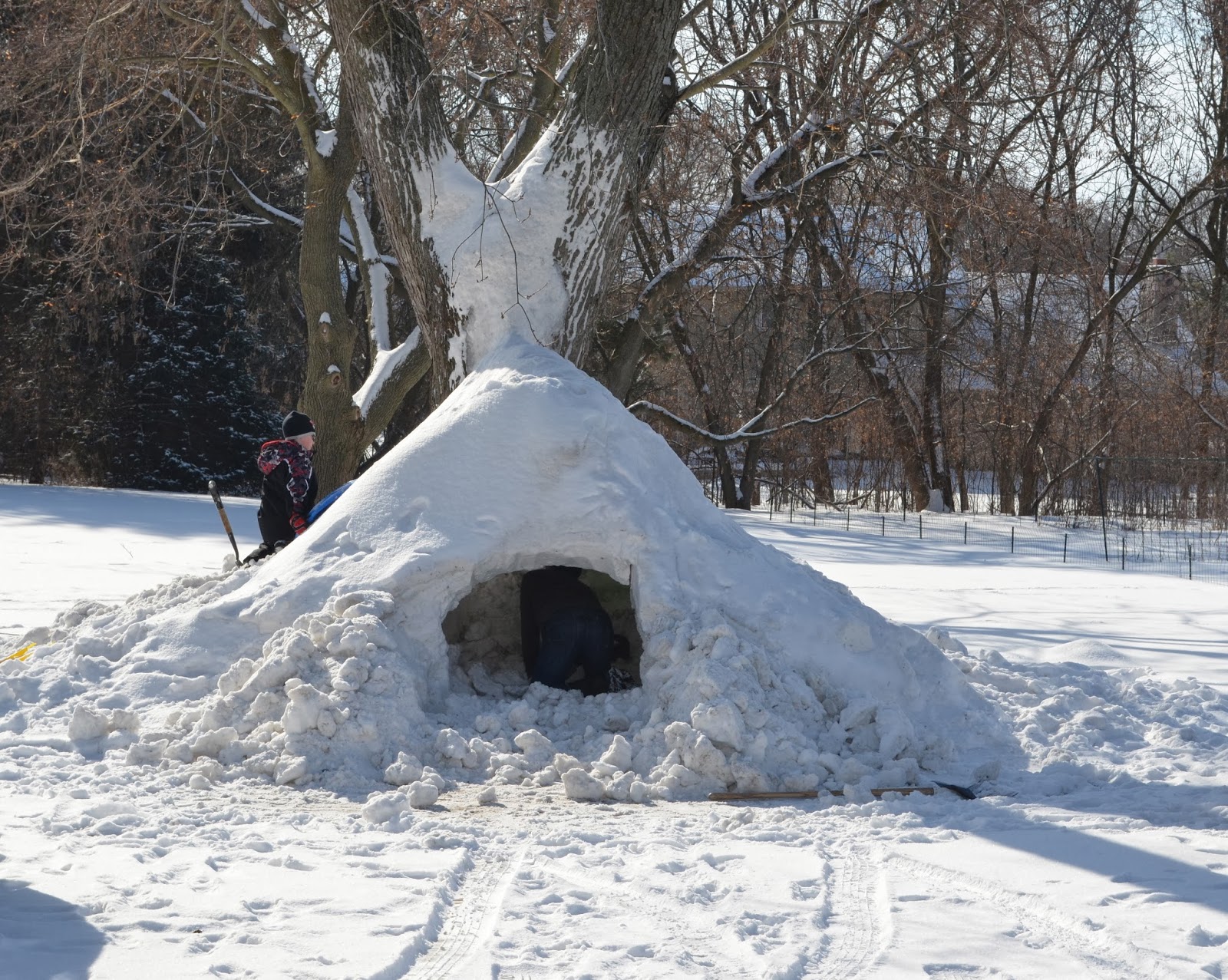 Tilting At Windmills: The Snow Igloo