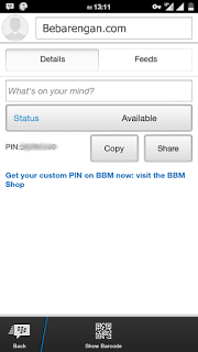Cara Mudah Membuat PIN BBM Cantik Secara Gratis di Android | Bebarengan