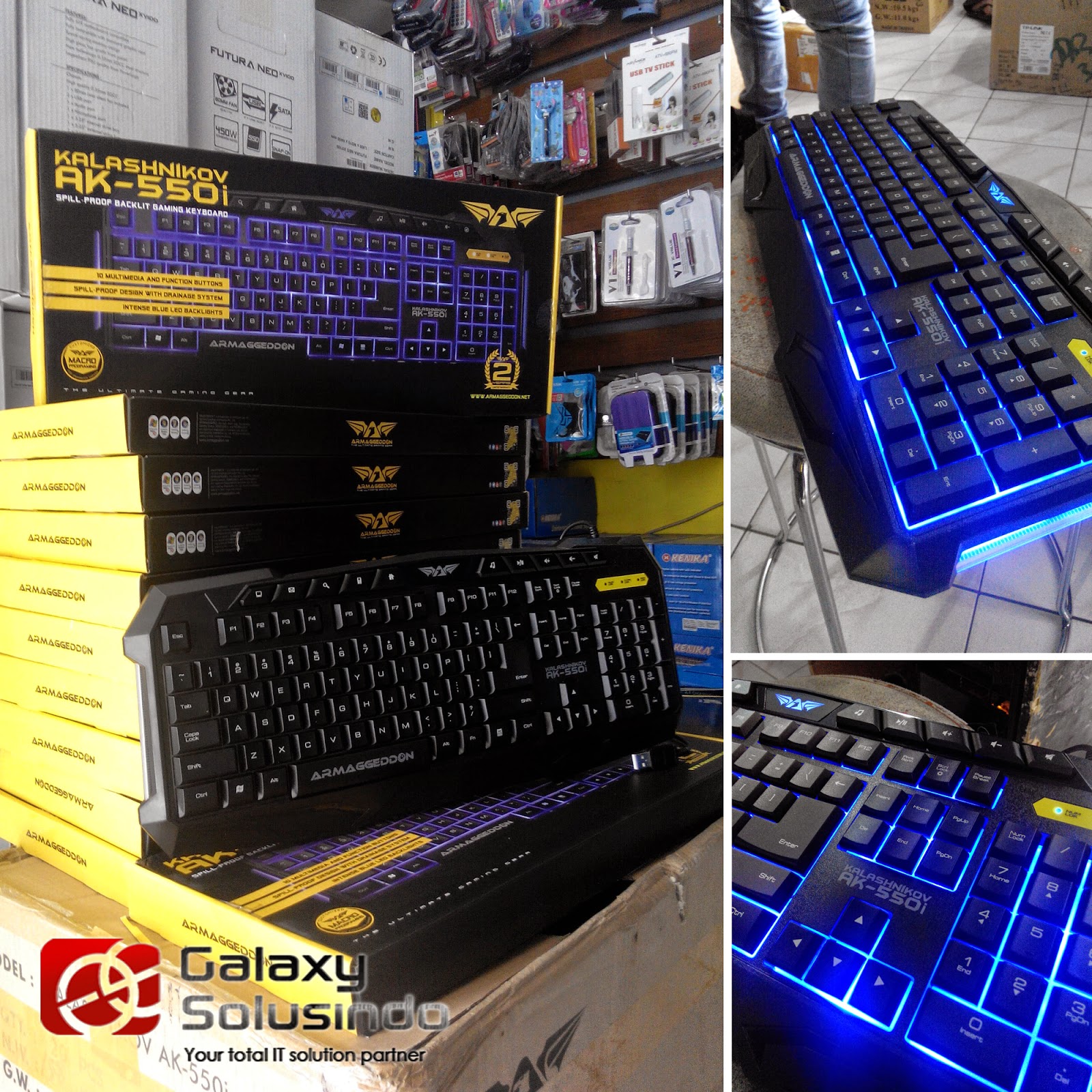 GALAXY SOLUSINDO | Toko Komputer Malang: Armaggeddon Kalashnikov AK550i