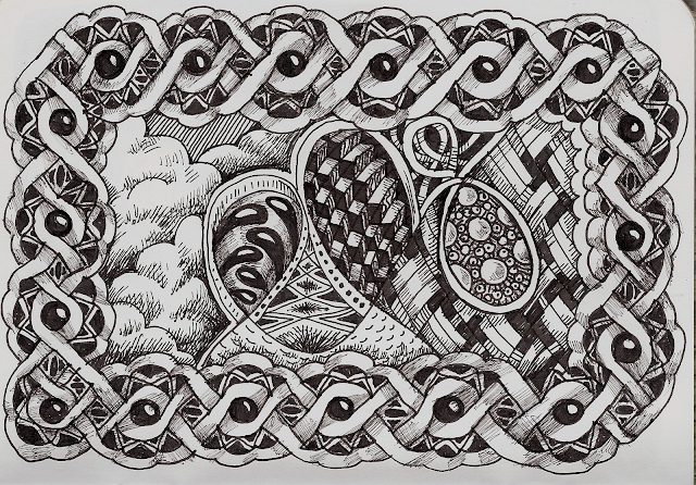 My tangle pattern "Twistle"