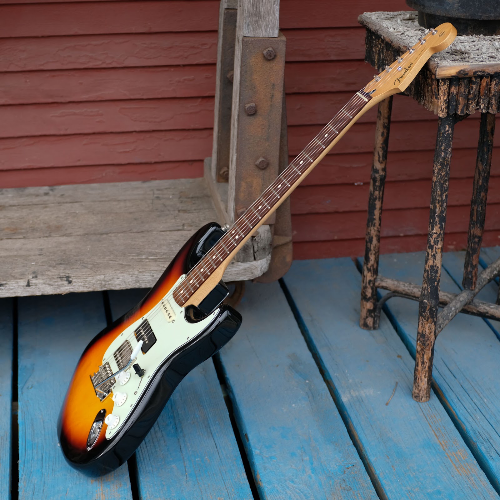 2004 Fender Mexico Modded Stratocaster Electric Guitar