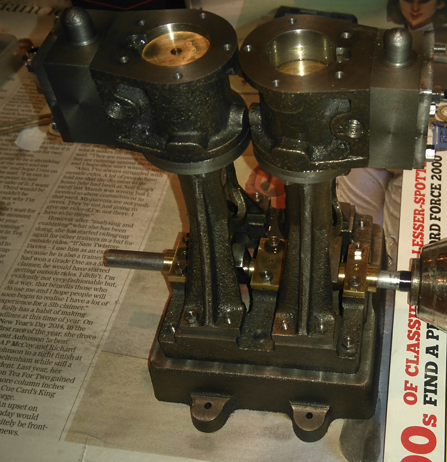 Stuart D10: Running-in