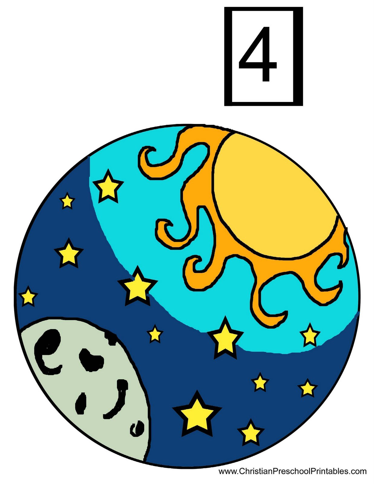 Dicas Escola Dominical: Visuais 2 - A criação do mundo