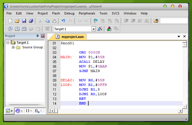 How To Use Keil Uvision 4 Ide Project Setup Debug And Simulation