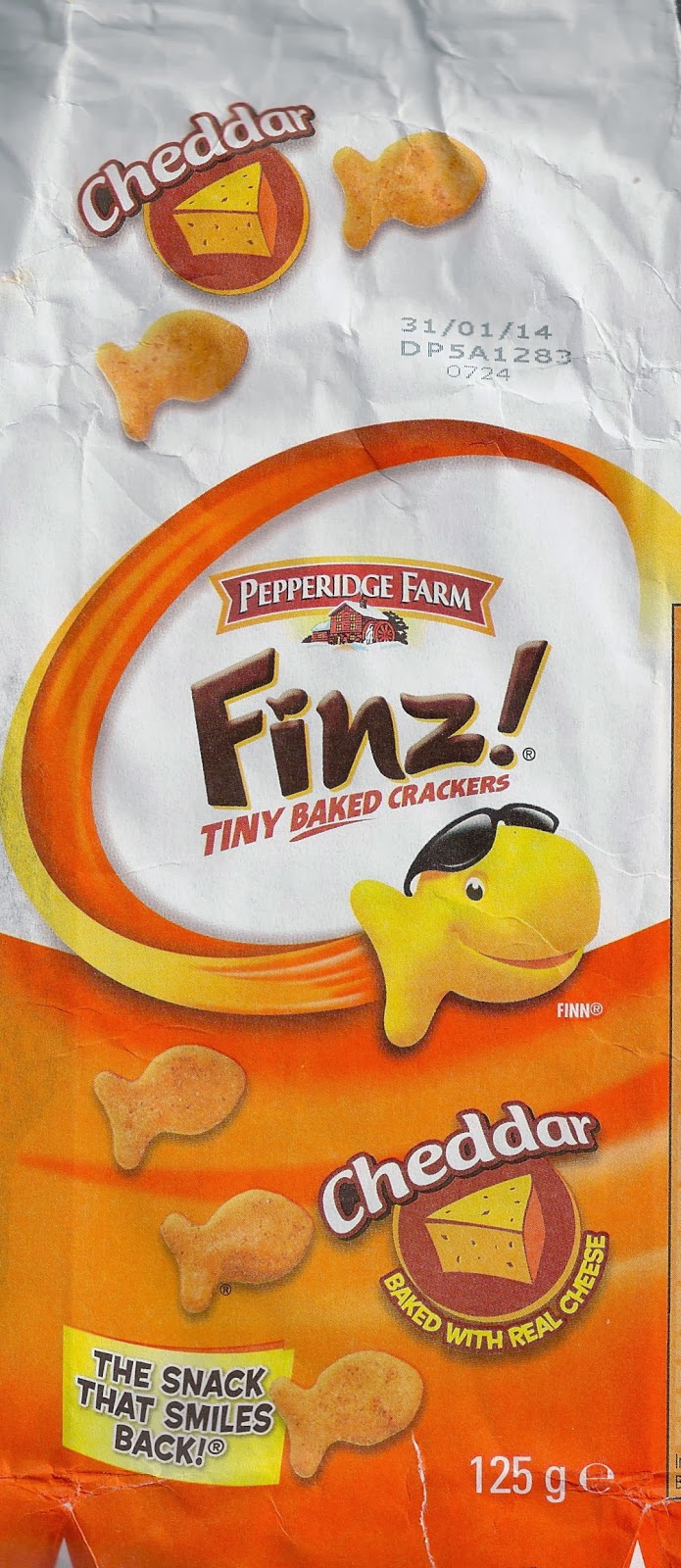 Cheeseburger Crisps & Other Stories: Pepperidge Farm Finz! ® Cheddar