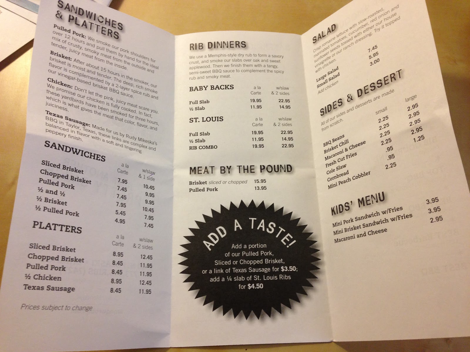 Eating for Sanity: Smoque BBQ