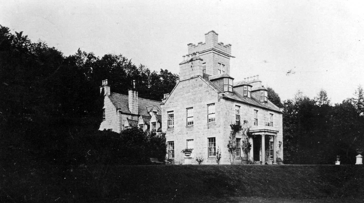 Tour Scotland: Old Photograph Kingsford House Scotland