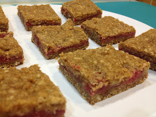 The Nerdy Chef: Raspberry Breakfast Bars