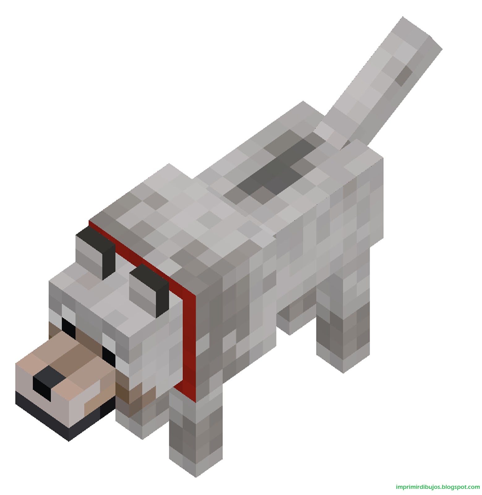 Imprimir Dibujos: Personajes de Minecraft para Imprimir