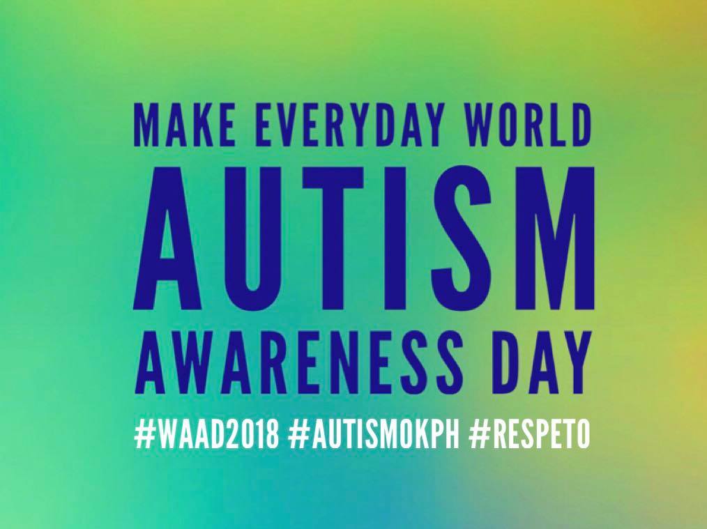 The Philippines celebrates World Autism Acceptance Month 2018 ~ Autism ...
