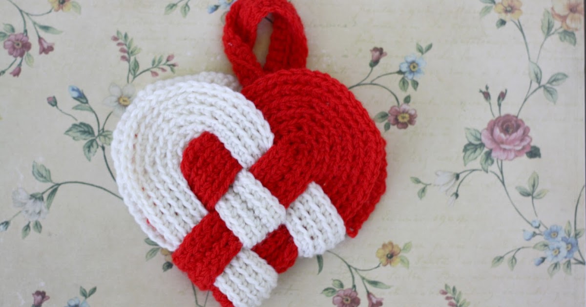 Danish Heart Crochet Pattern How To A Heart: 10 Days Of Hearts Day 7 ...