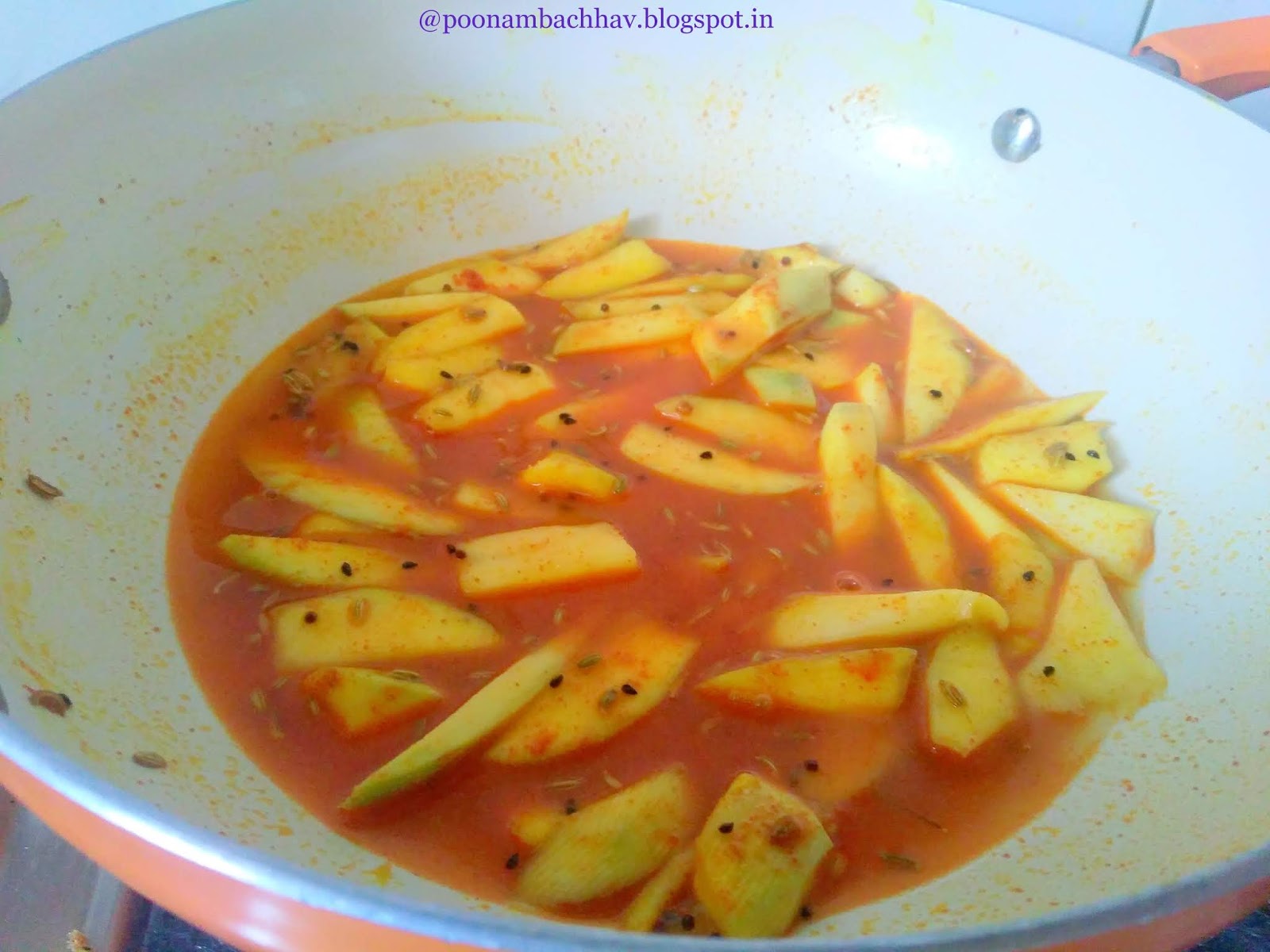 Annapurna: Aam Ki Launji / Raw Mango Relish Recipe