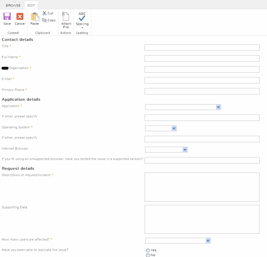 SharePoint 2013 list form headings using JSLink and jQuery