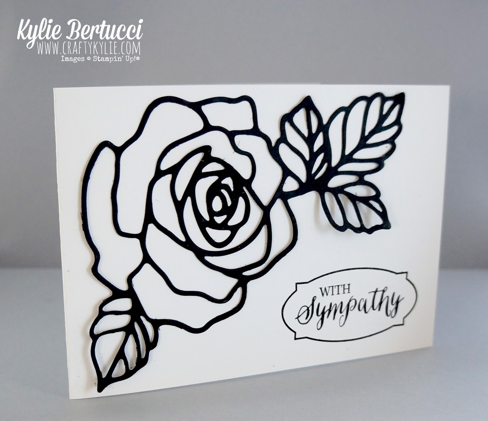 NEW Rose Wonder and Rose Garden Thinlits Die - Kylie Bertucci