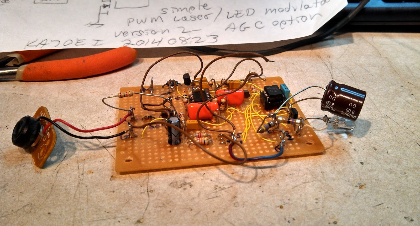 KA7OEI's blog: Updated version of the "Simple" PWM LED/Laser modulator