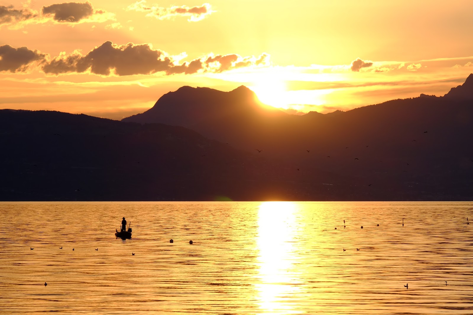 Between Sunrise and Sunset - Reflections and Nature