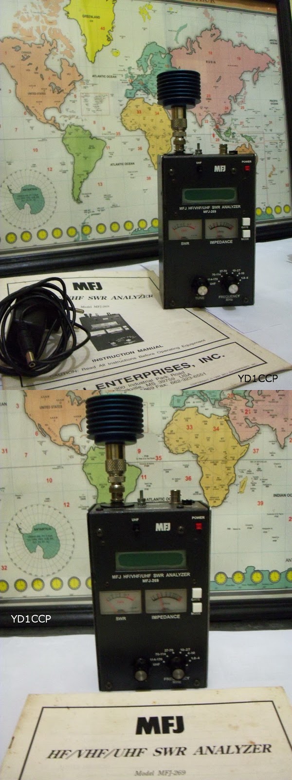 Radiosys: MFJ-269 ANTENNA ANALYSER - HF/VHF/UHF