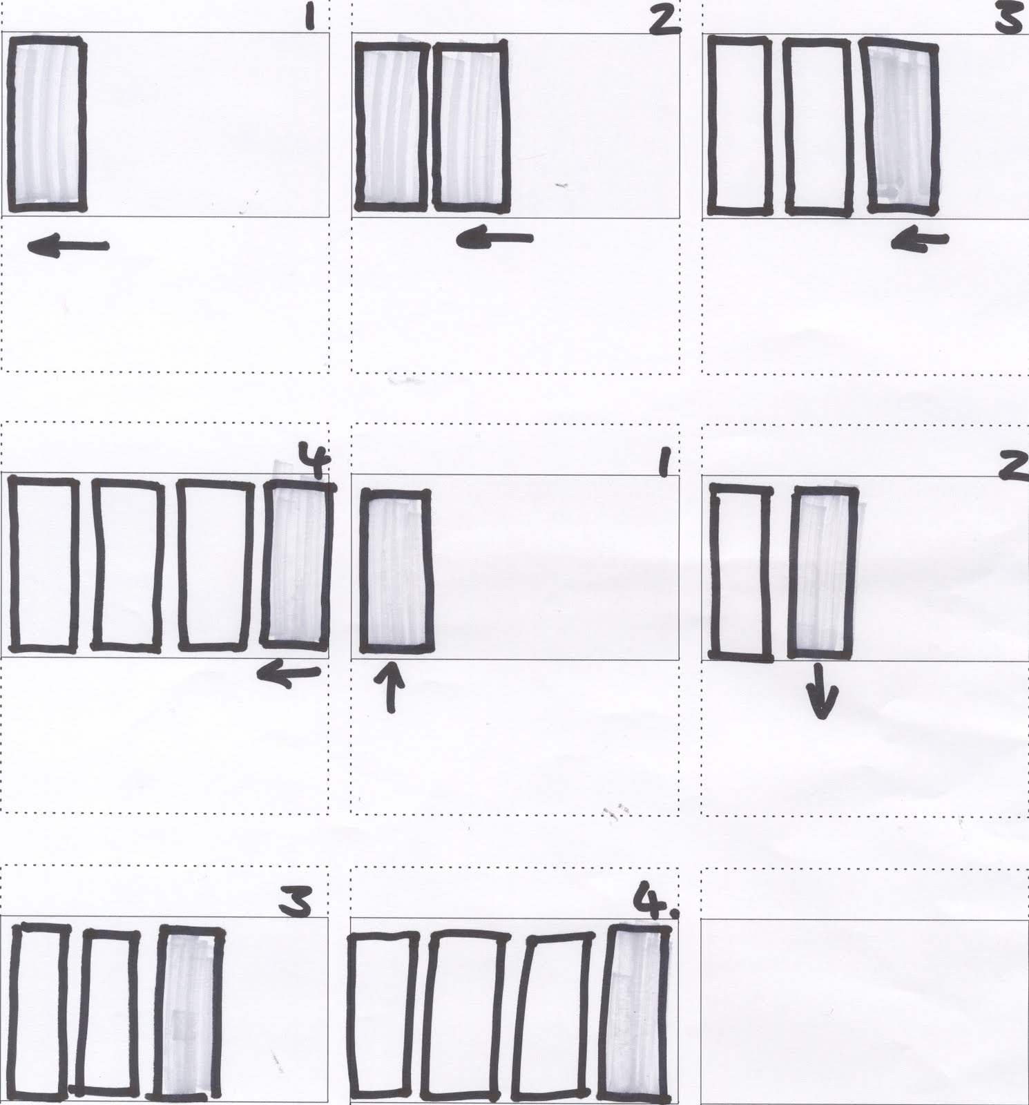 Design Practice: Movement for Comic Strips