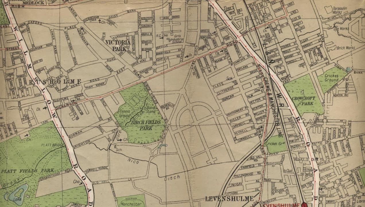 Andrew Simpson: Back with the Gore Brook which becomes our own Chorlton ...