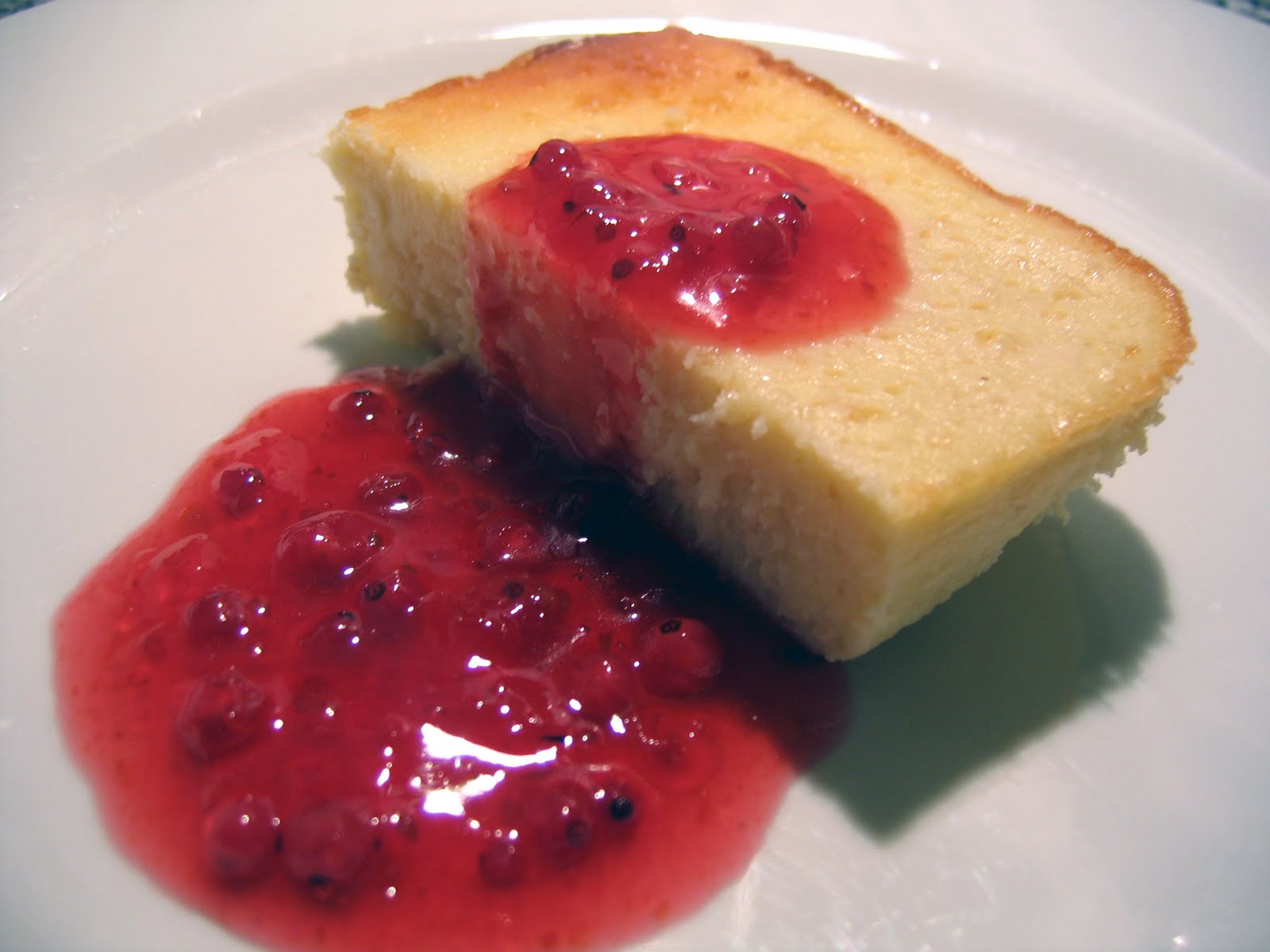 Morsels and Musings: goats' cheese pudding