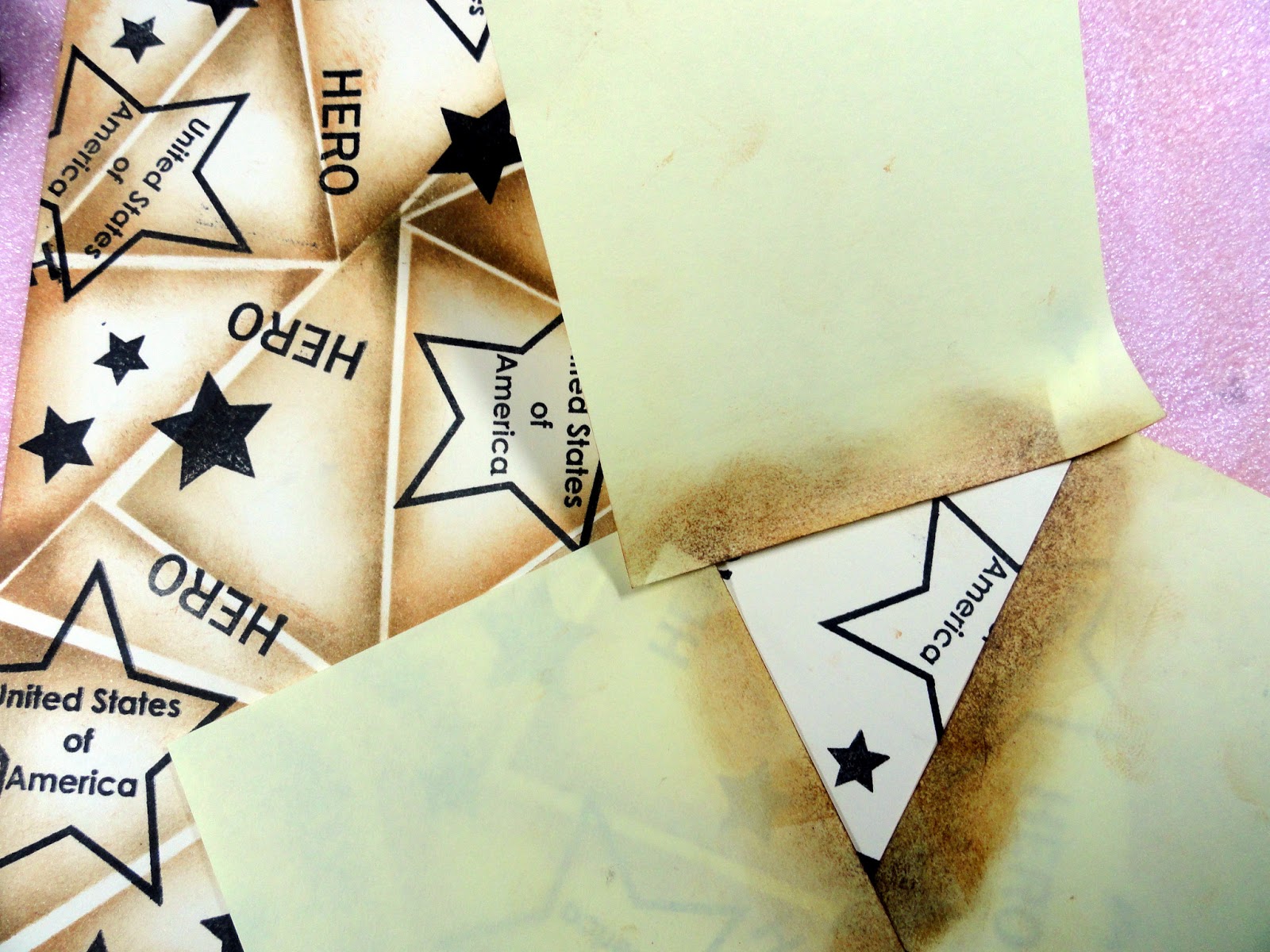 inspired stamps...the blog: Background Paper TUTORIAL: Operation WRITE ...