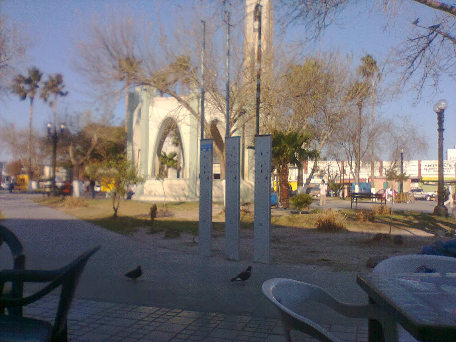 Imagenes de nuestro México: Plaza principal de Matamoros,Tamps.