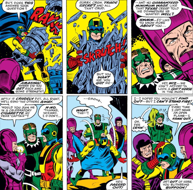 The Peerless Power of Comics!: Have No Fear--Captain Ultra Is Here!