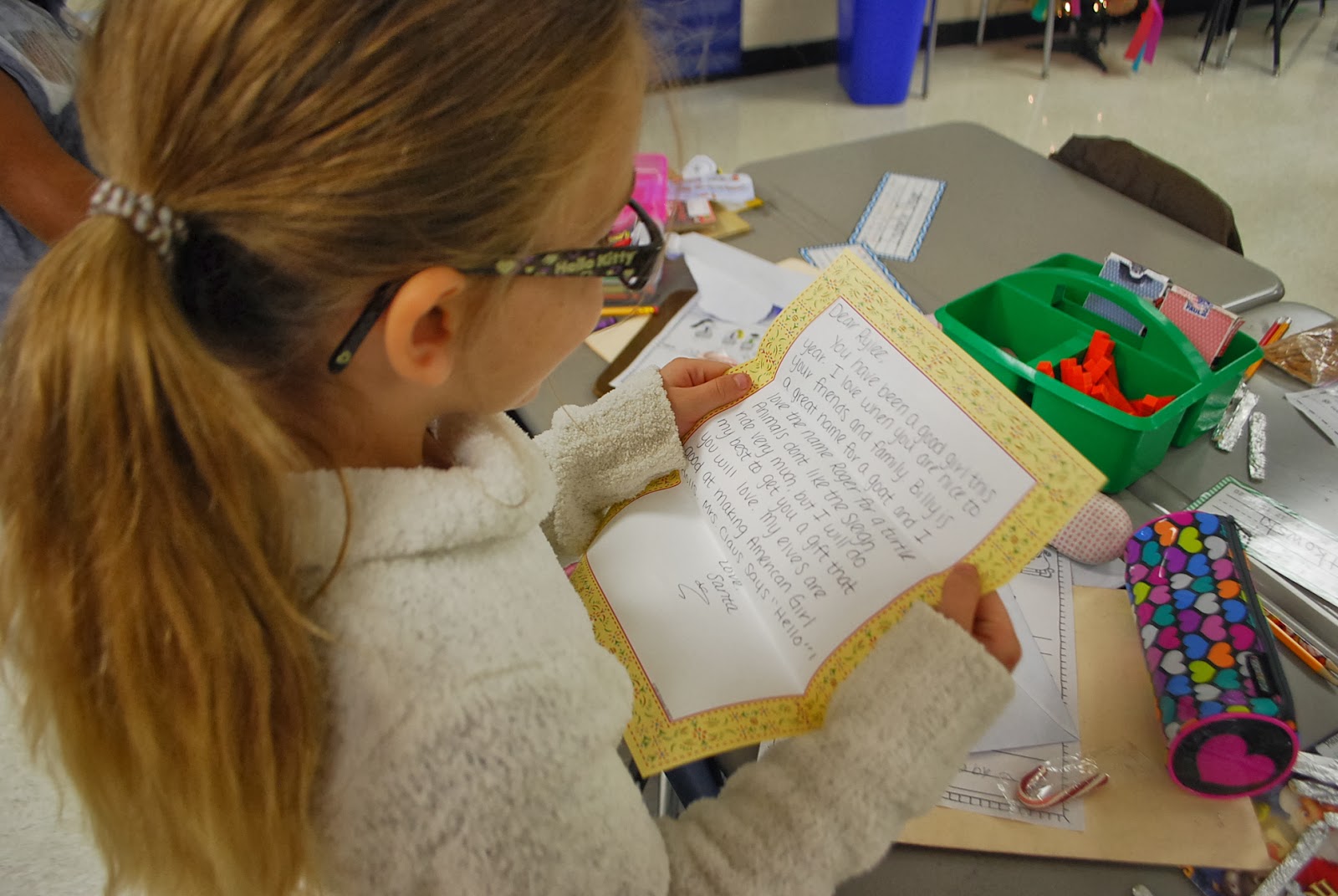 Gobs of glue, paper, and glitter! - Teacher by the Beach